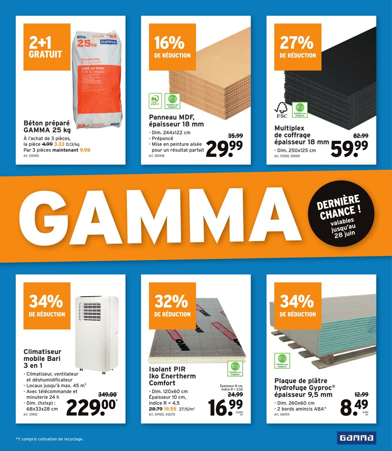 GAMMA Folder Promotionnel - Valable à partir du 15.06 au 28.06 - Page n ...