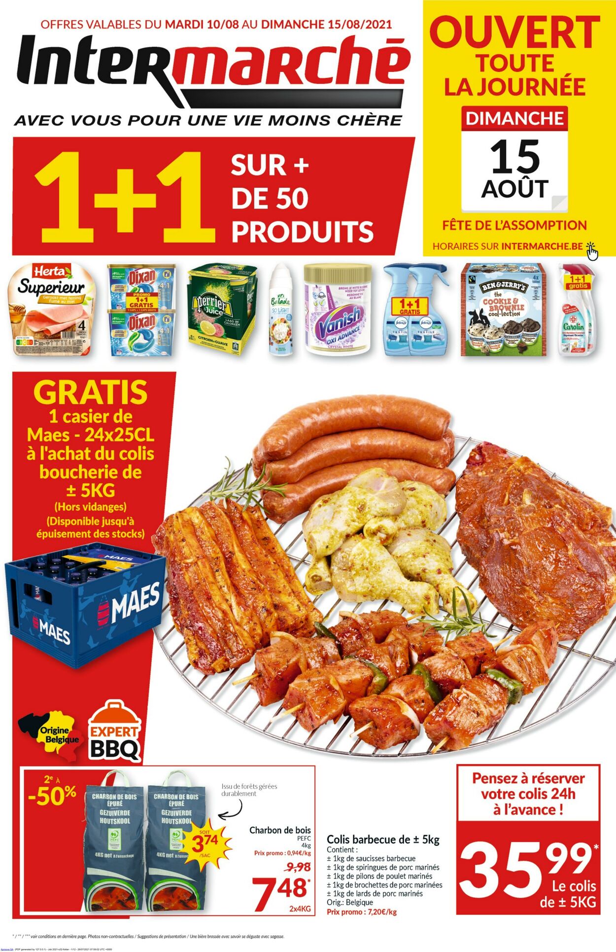 Intermarché Folder Promotionnel - Valable à partir du 10.08 au 15.08 ...