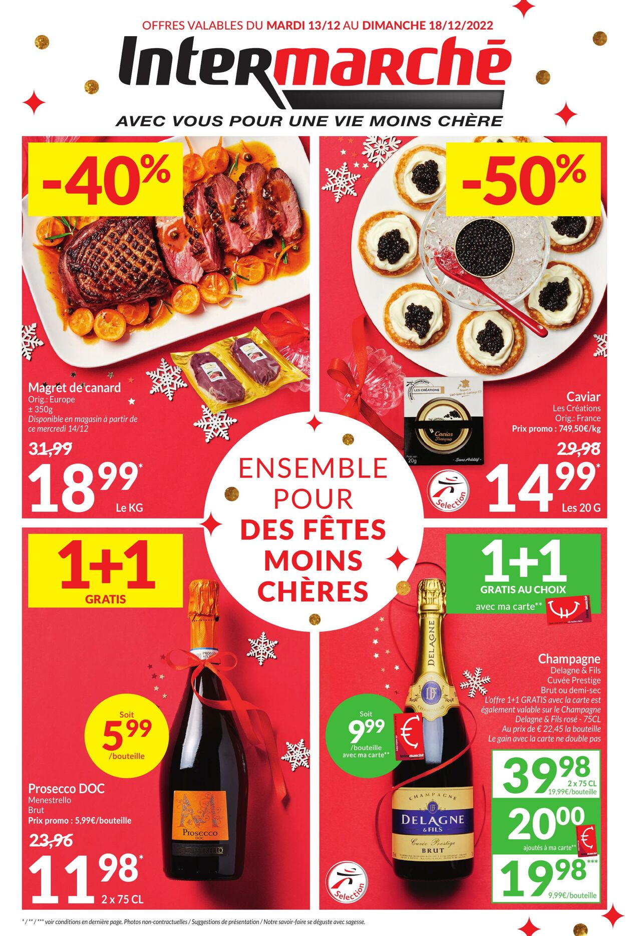 Intermarché Folder Promotionnel - Valable à partir du 13.12 au 18.12 ...