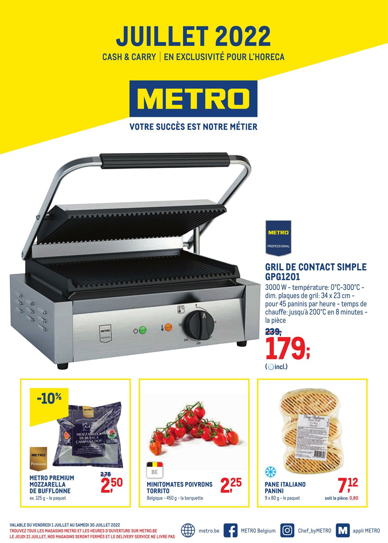 Metro Folder Promotionnel - Valable à partir du 01.07 au 31.07 - Page n ...