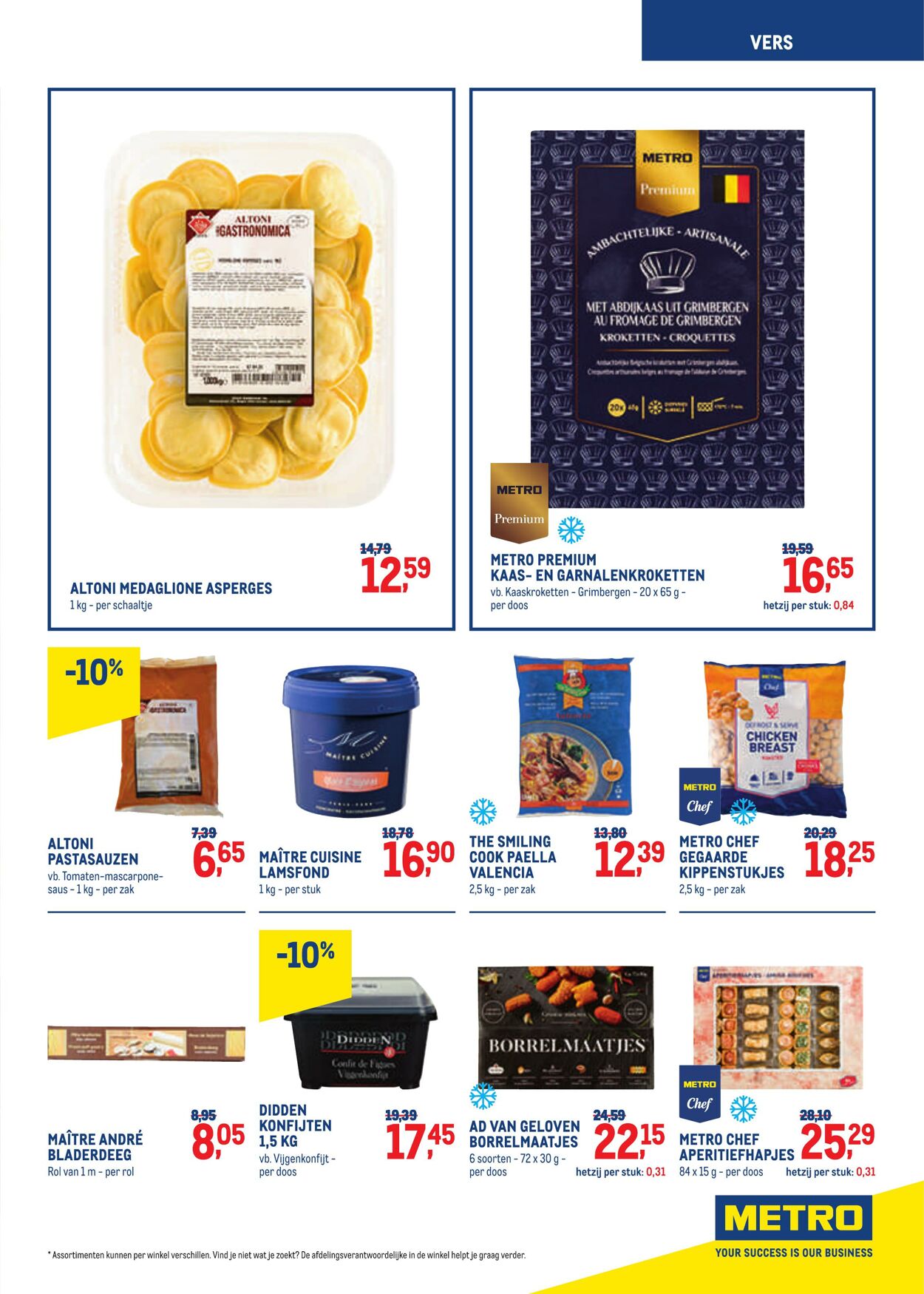 Folder actuel Metro - Valable à partir du 01.04 au 30.04 - belgique ...