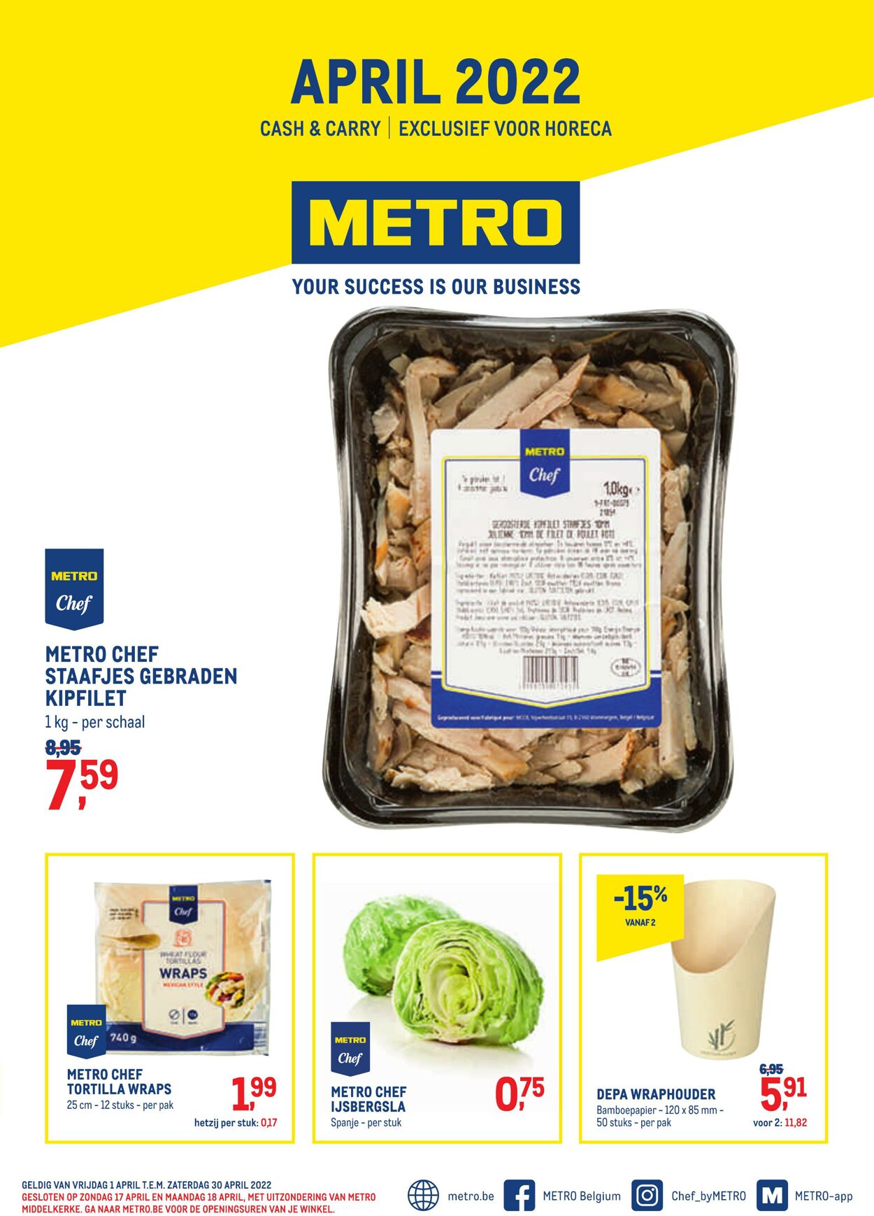 Metro Folder Promotionnel - Valable à partir du 01.04 au 30.04 - Page n ...