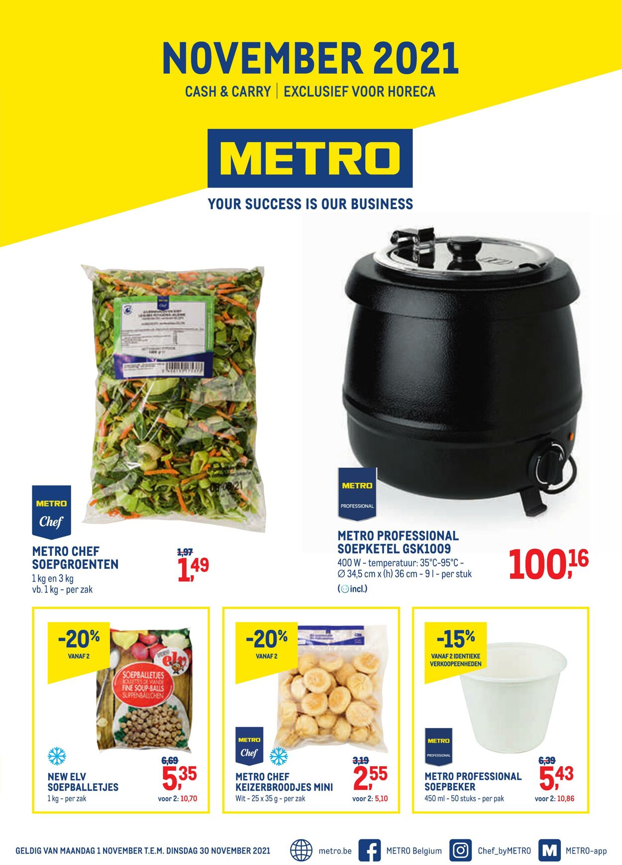 Metro Folder Promotionnel - Valable à partir du 01.11 au 30.11 - Page n ...